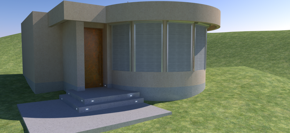 Tiny Fallout Shelter House - Design Concept – TinyHouseDesign